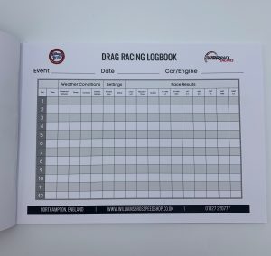 Drag Racing Logbook | Speed Shop